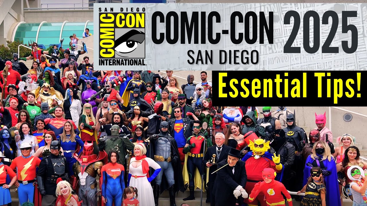 San Diego Comic-Con Guide: Must-Know Tips for First-Timers!