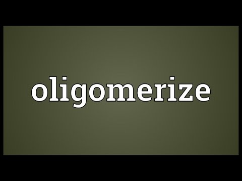 Oligomerize Meaning