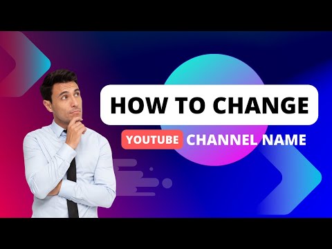 How to change YouTube channel name on PC/Laptop