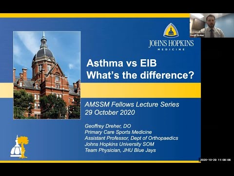 Asthma vs. EIB - What's the Difference? | National Fellow Online Lecture Series