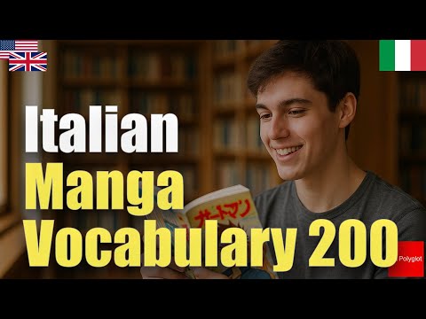 Italian manga vocabulary 200 | Passive listening | Must-Know