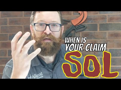 Insurance Claims 101- Statute of Limitations - Suit Limitation - When is you're Insurance Claim SOL?