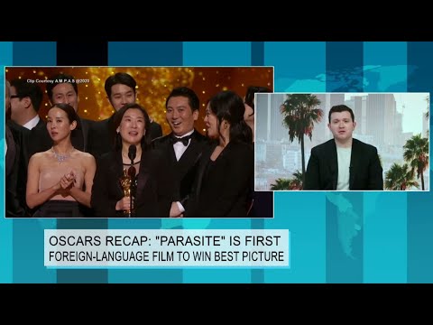 Oscars Recap: "Parasite" Is First Foreign-Language Film to Win Best Picture