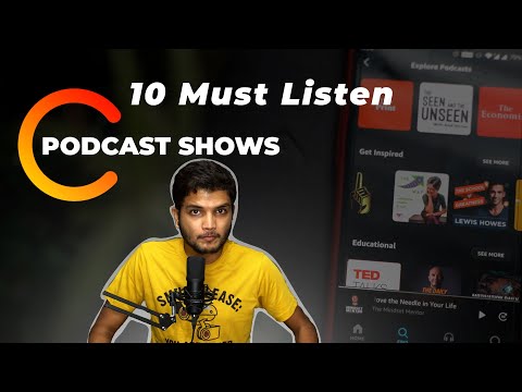 10 Must Listen SELF HELP Podcast Shows | Self Help Podcasts