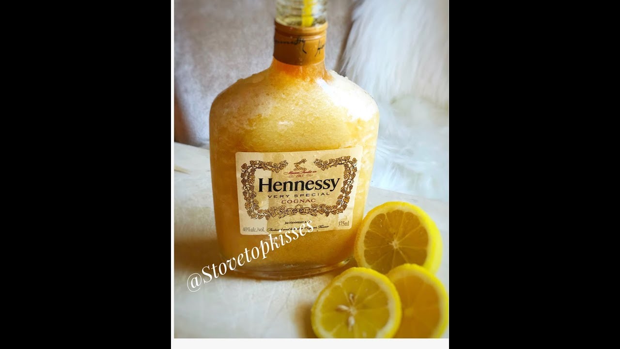 PINEAPPLE HENNESSY LEMONADE SLUSHY!!