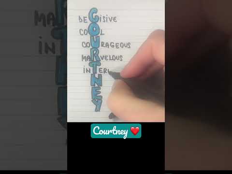 Meaning of the name COURTNEY #meaning #name #courtney