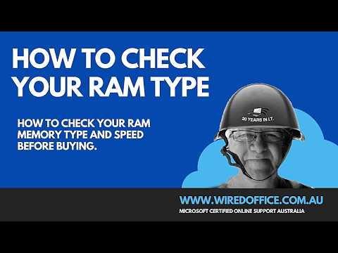 How to check your RAM type in Windows.