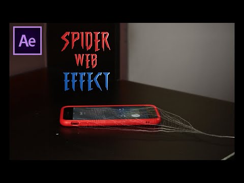 SPIDER WEB EFFECT // After Effects