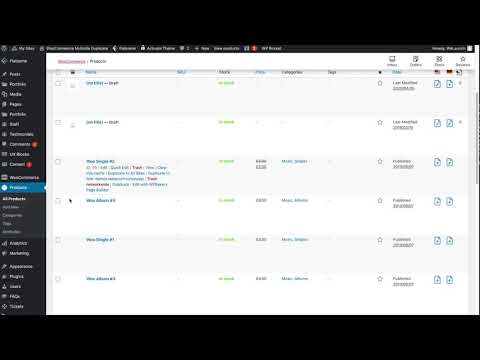 WooCommerce Multisite Duplicate Plugin
