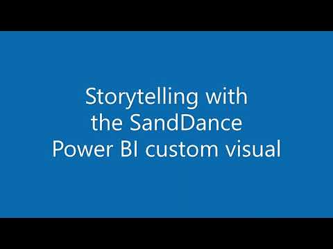 SandDance Power BI Custom Visual updates | Microsoft Power BI Blog ...