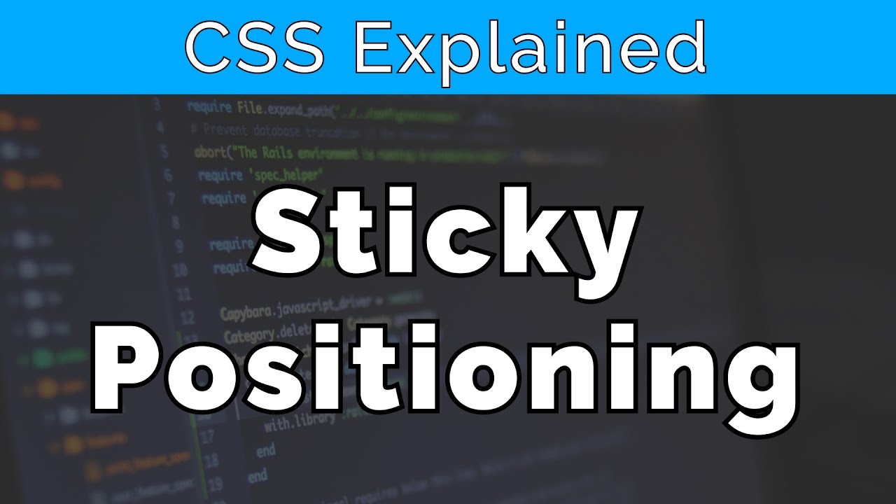The Forgotten CSS Position