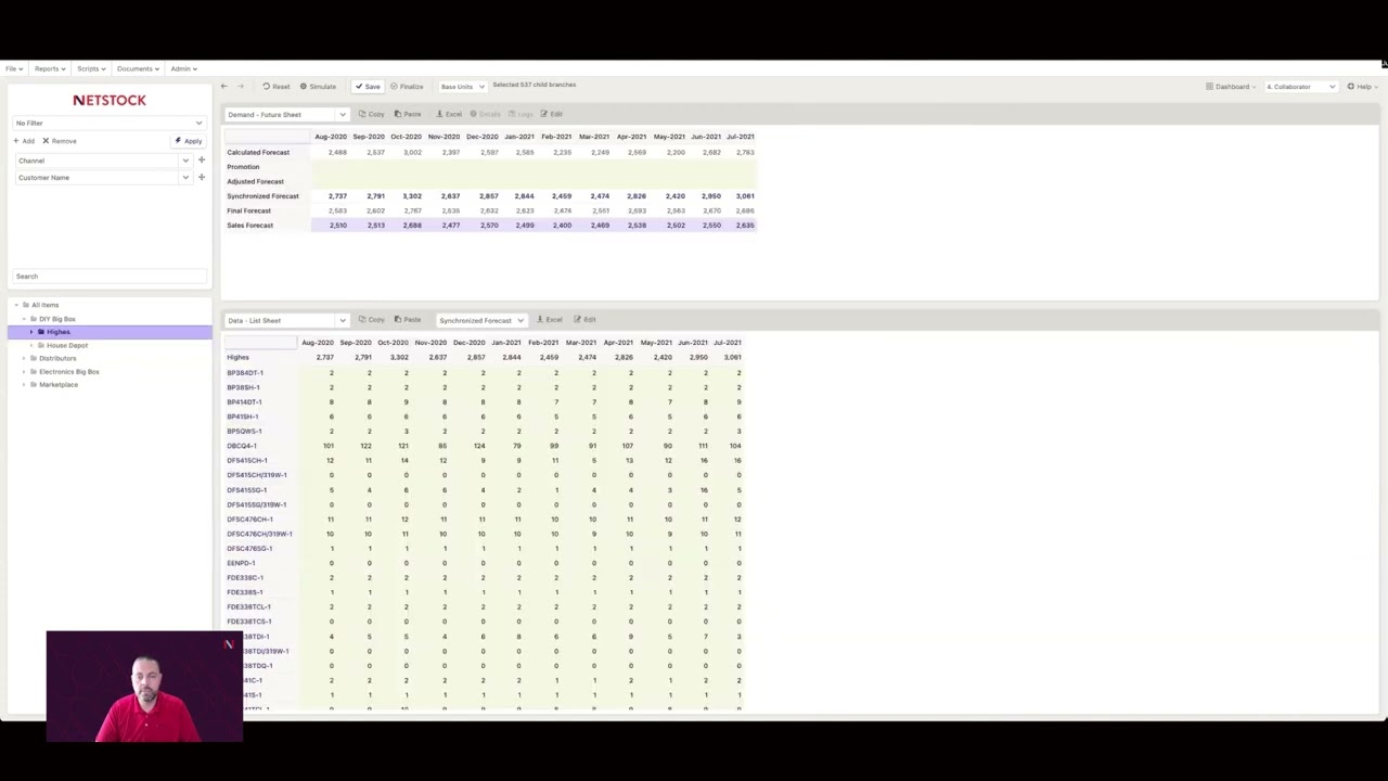 Demand planning software