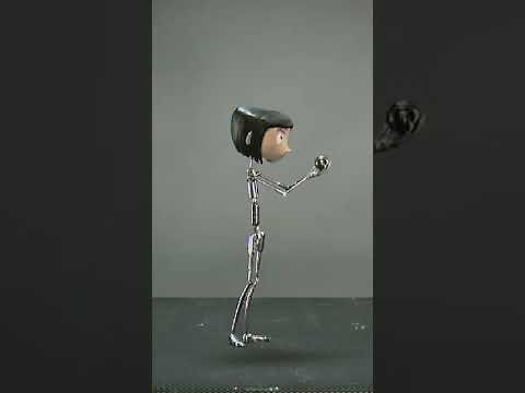 Watch our blue-haired heroine grow from armature to finished animation. #Coraline #LAIKAstudios
