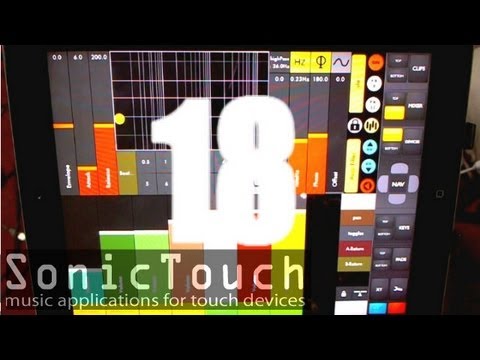 Using Liine & Touchable Ableton Control – Synthtopia