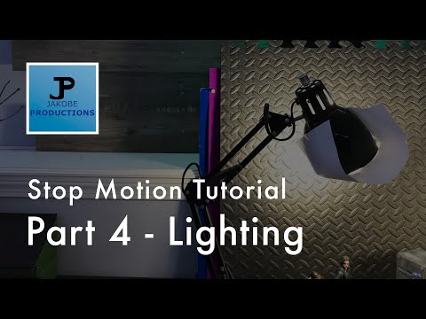 Stop Motion Tutorial (Part 4) - Lighting