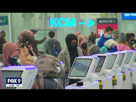 MSP Airport flyers navigate through holiday flight cancellations | FOX 9 KMSP