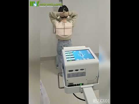 Professional medical portable x ray machine MSLGX01 device operation