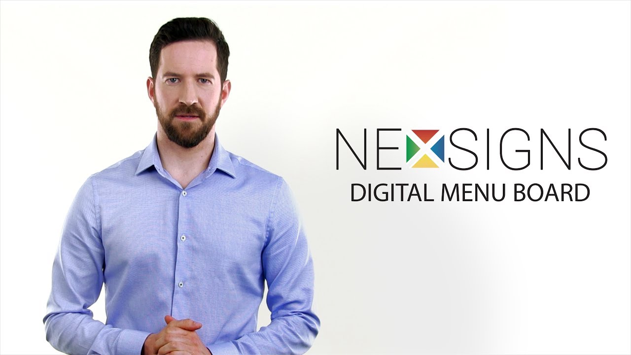 Digital Menu Board for Pizzeria