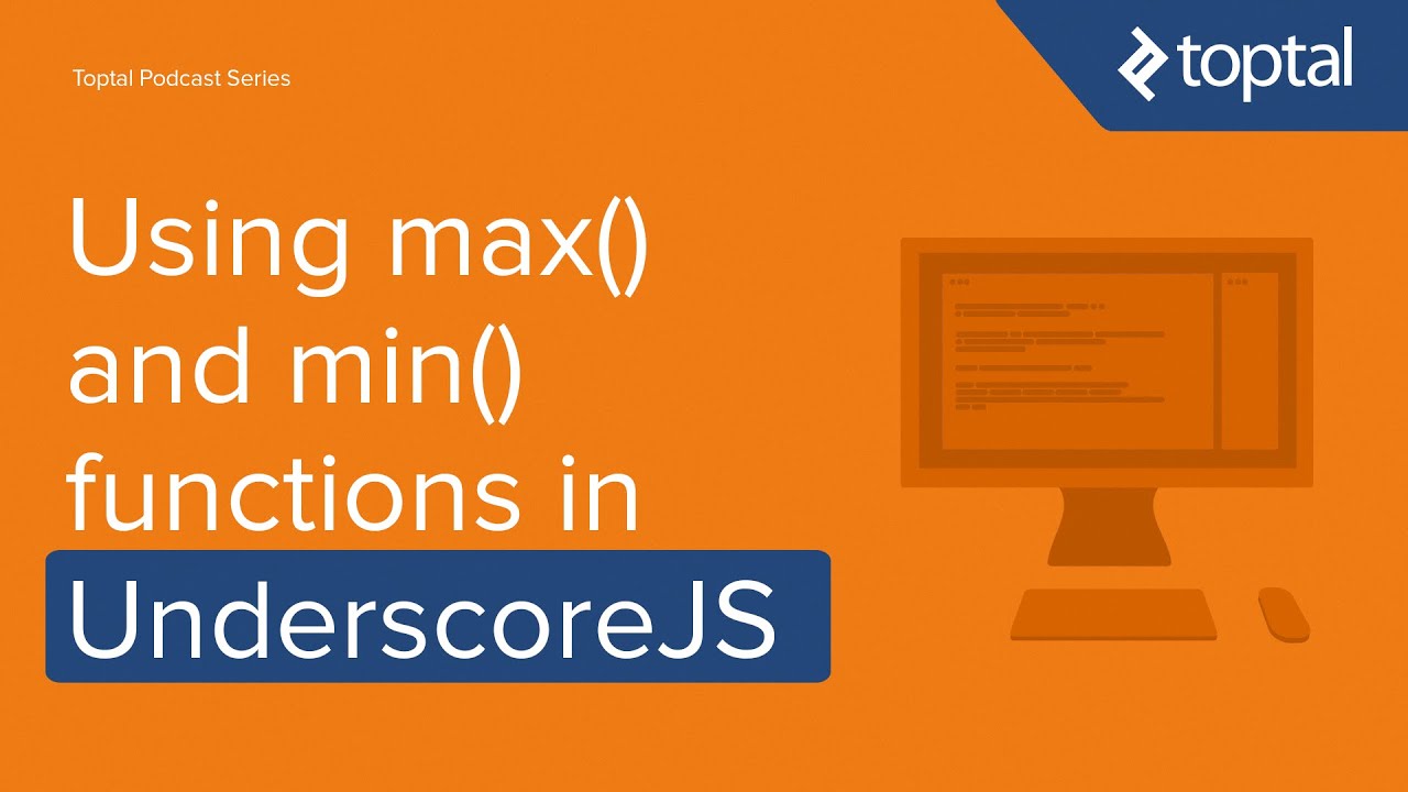 JavaScript Video Tutorial - Using max() and min() functions in UnderscoreJS