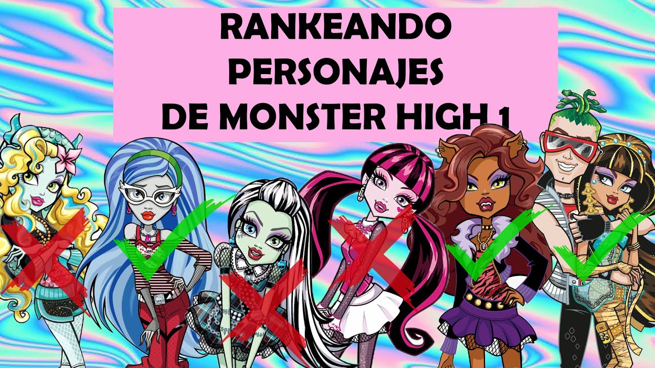RANKEANDO PERSONAJES DE MONSTER HIGH 2020