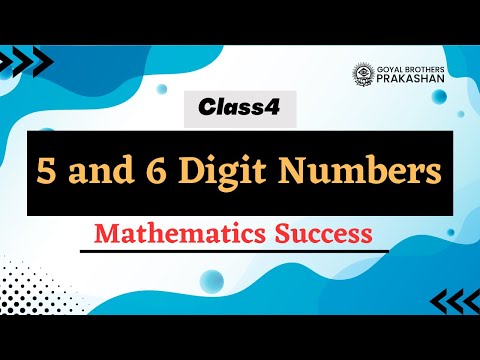 Writing 5 and 6 Digit Numbers in Standard Form Video Lecture ...