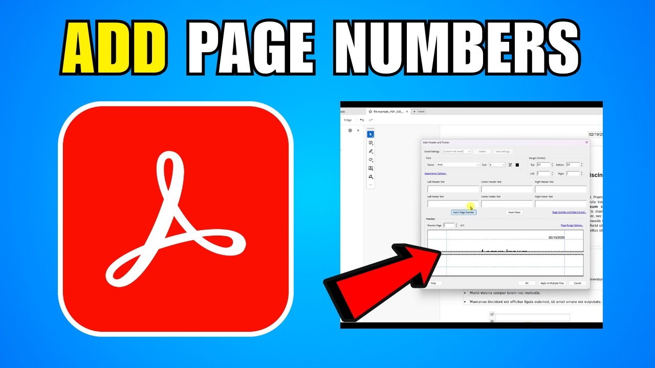 How To Add Page Numbers To Pdfs In Adobe Acrobat (2026) (Complete Guide)