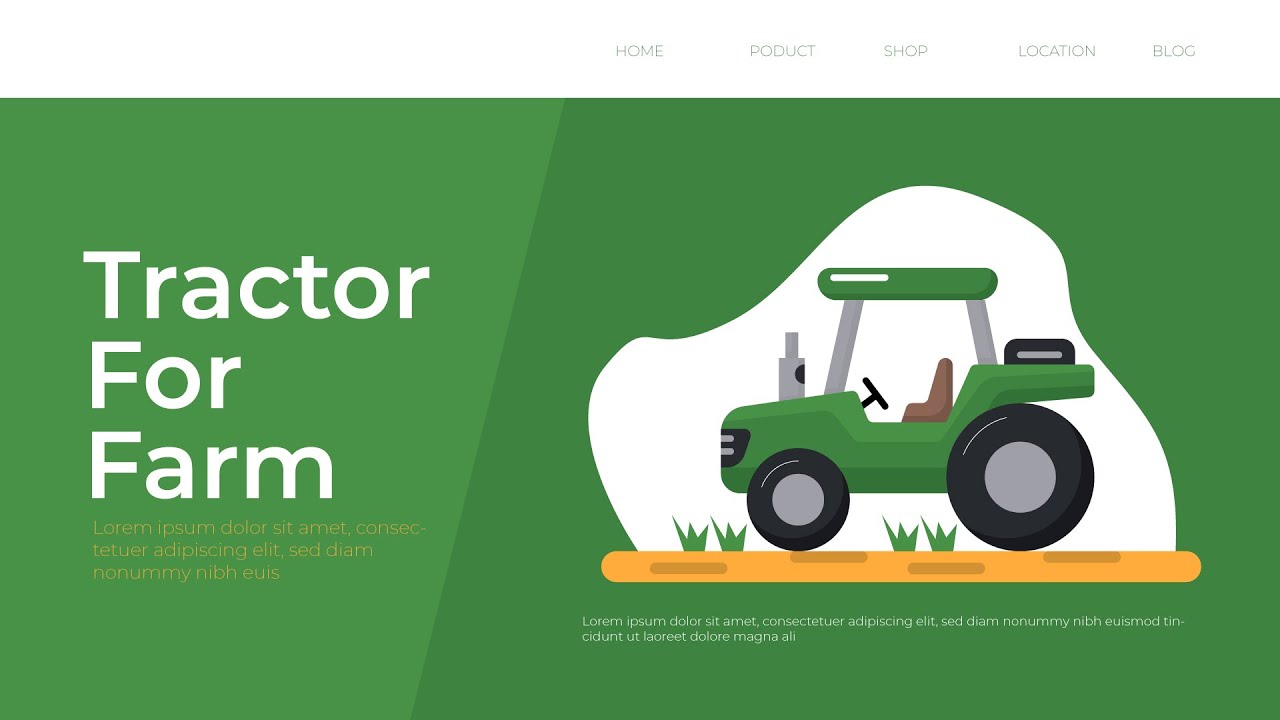 Tutorial Tractor Icon | Adobe Ilustration