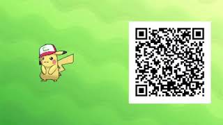 Pokemon ultra sun pikachu qr code - barejes