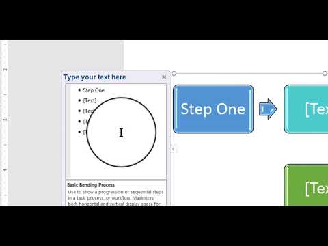 How to Insert and Modify SmartArt in Word 2016