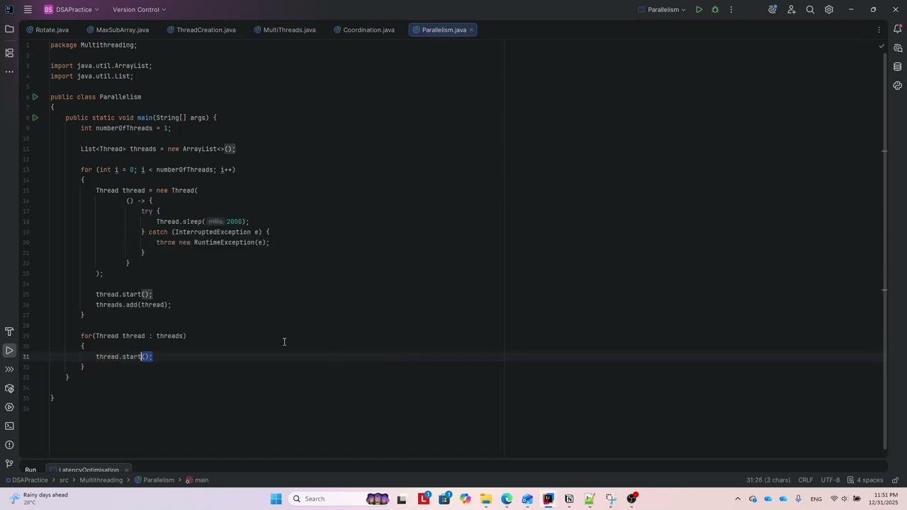 Thread - Parallel Processing