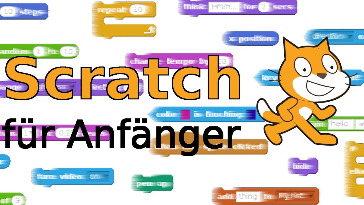 Scratch #01 - Einführung | Anfänger Tutorial (deutsch)