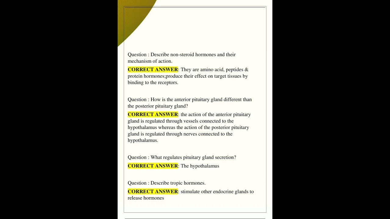APHY 102 Midterm Exam   Ivy Tech Solved 100% Correct