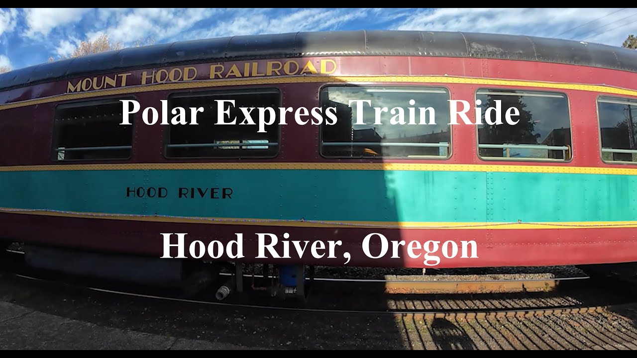 Mt Hood River Train Polar Express