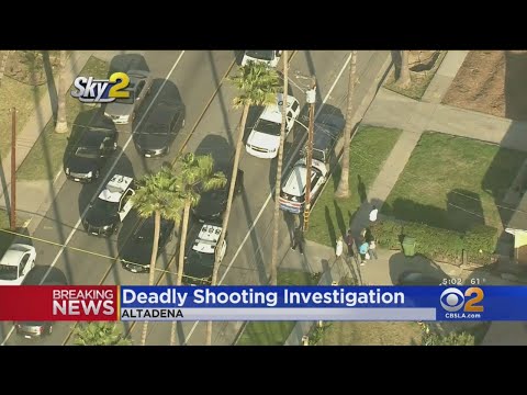 Shooting Unfolds In Quiet Residential Area Of Altadena; 1 Killed