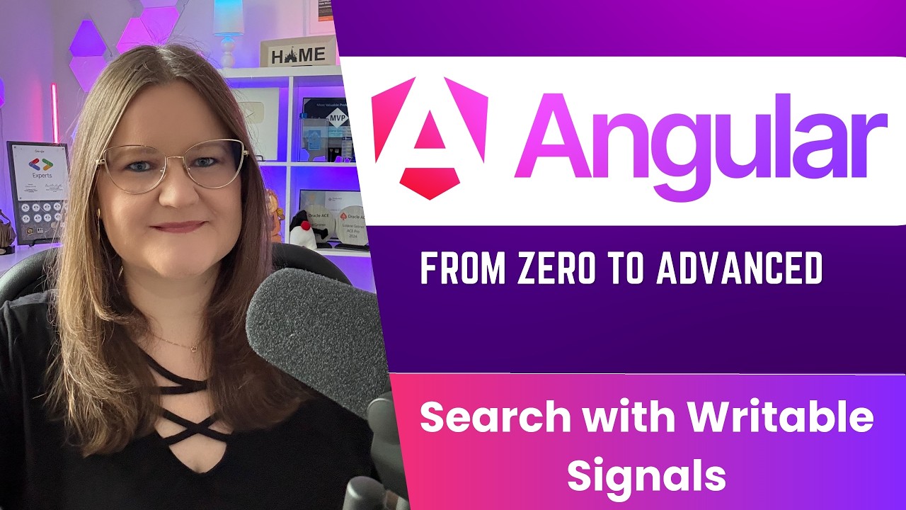 Modern Angular Course 13: Writable Signals for Search State