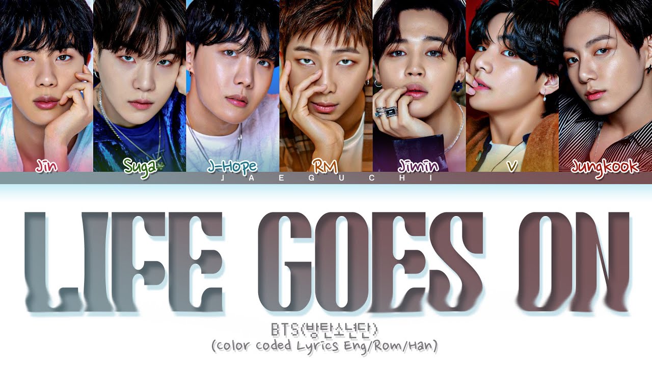 BTS Life Goes On Lyrics (Color Coded Lyrics)