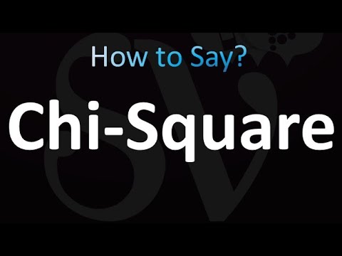 How to Pronounce Chi-Square (correctly!)