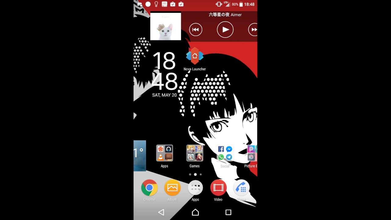Persona 5 Custom Live Wallpaper Test