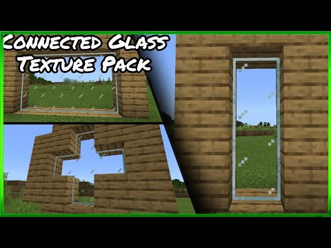 Connected Glass Texture Pack Connected Glass Texture Pack Minecraft PE