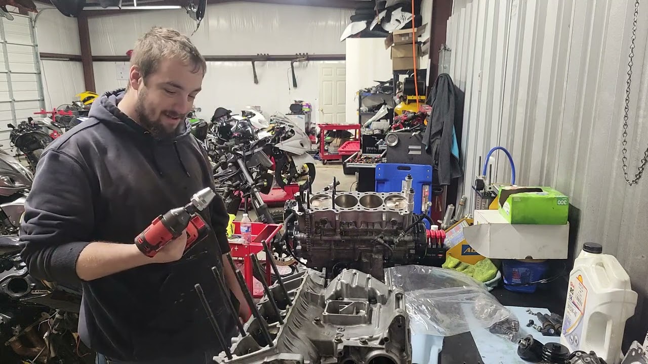 OEM tools stud extractor review removing Suzuki Hayabusa head studs