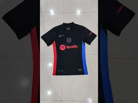 Barcelona Away Player's Replica Kit 2024/25 Season #footballjersey #jerseycollection