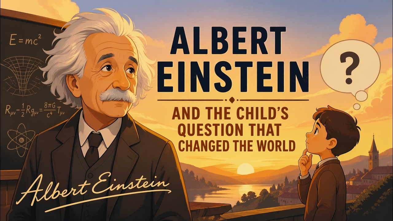 Albert Einstein and the Child’s Question That Changed the World | Genius Lessons