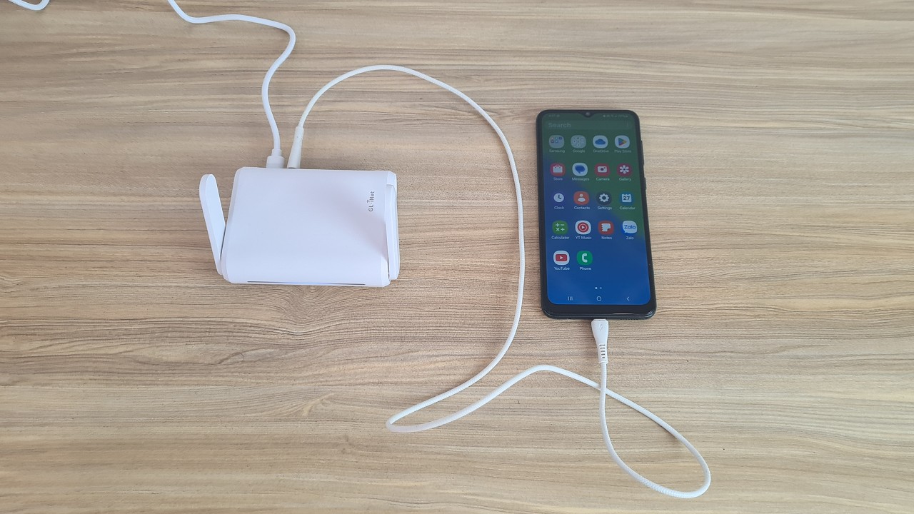 Share Internet from Phone to GL iNet