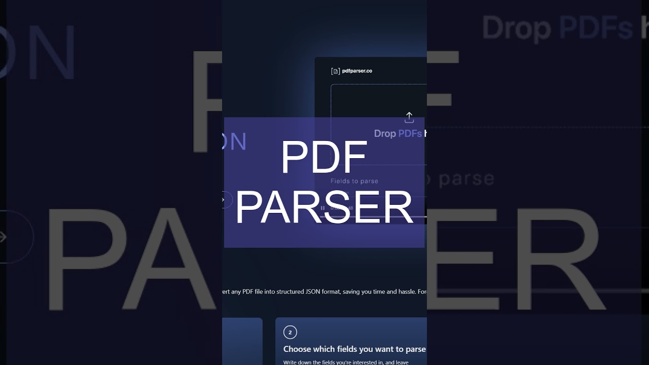AI Tools - PDF Parser #shorts