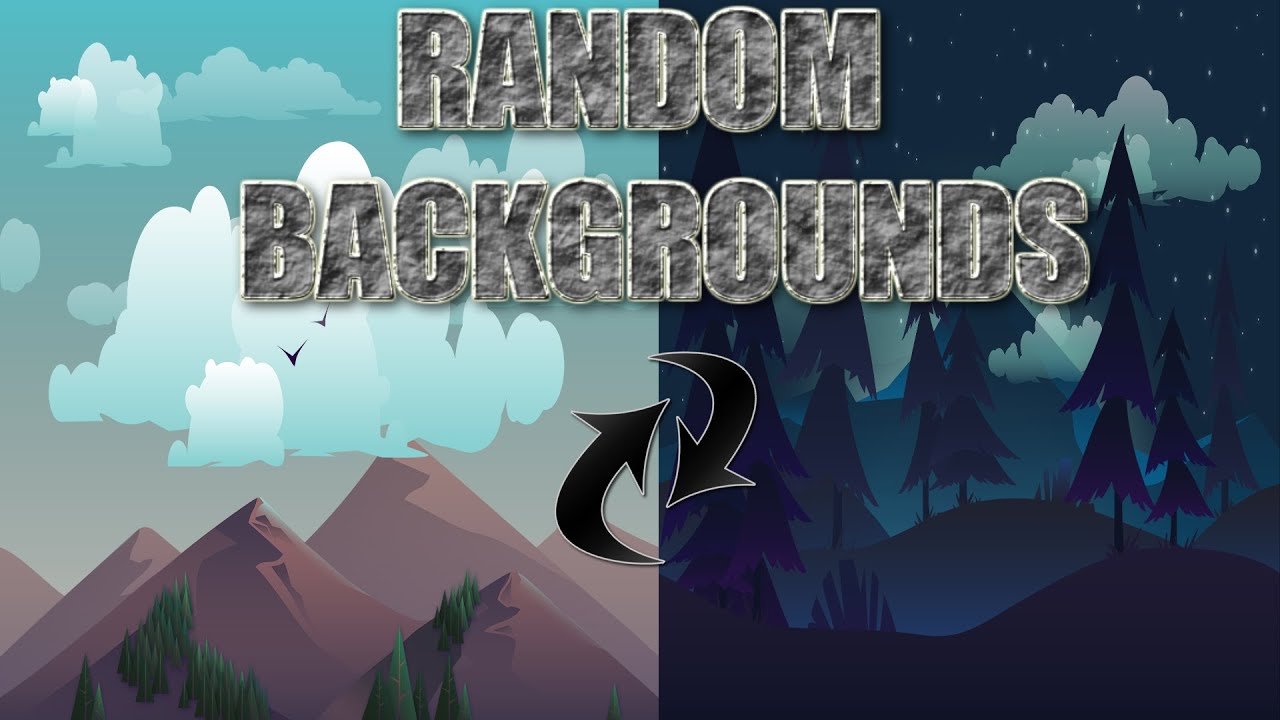 GDevelop 5 Random Backgrounds