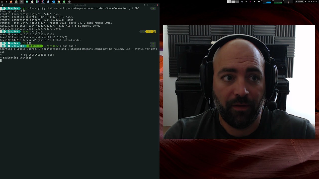 Eclipse Dataspace Connector - Check-out, build and run