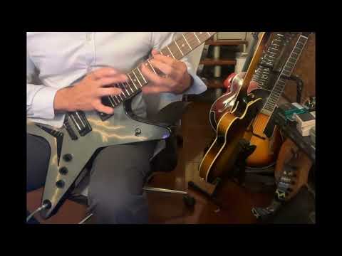 DEMO VIDEO Dean Dimebag Black Bolt ML Guitar 2010s | Reverb