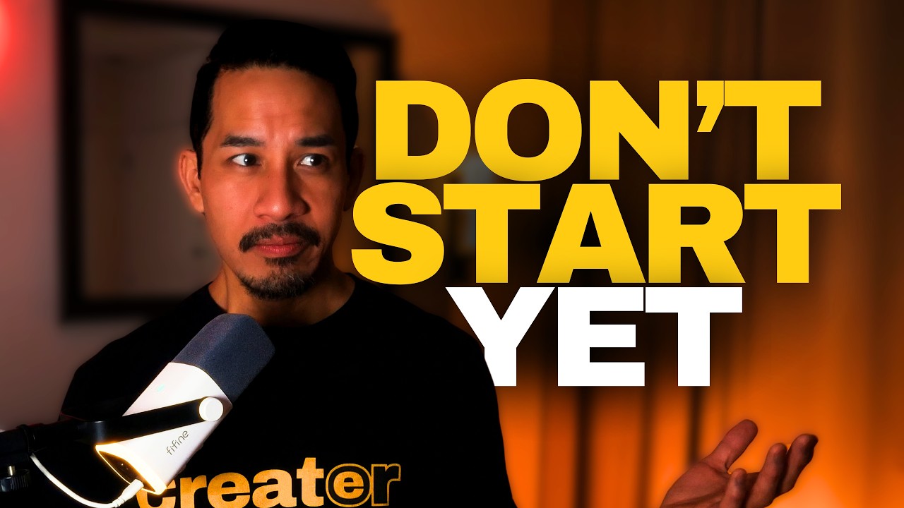 Over 40? 5 Tips Before Starting A YouTube Channel...