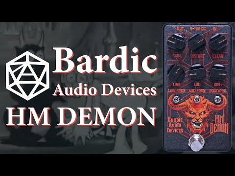 Bardic Audio Devices HM Demon 2022 Black | Reverb