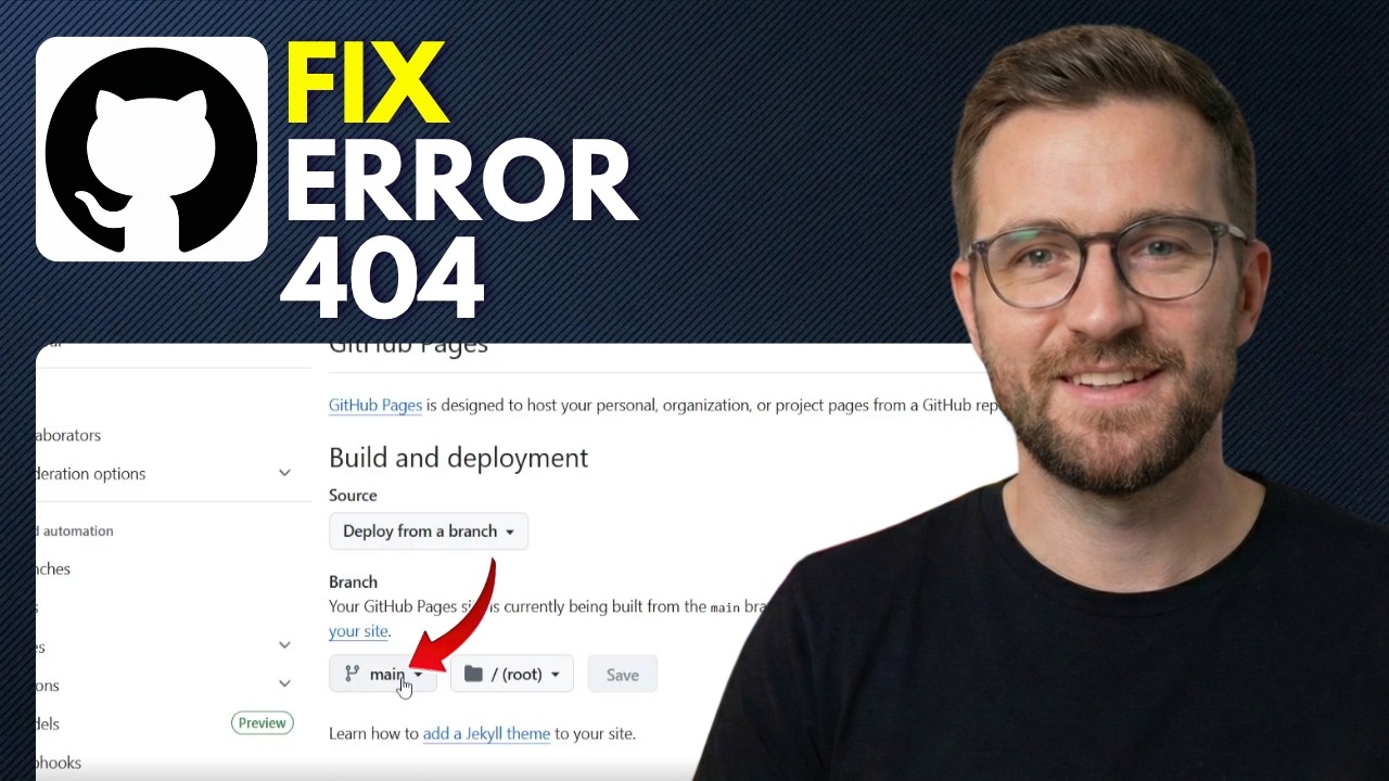 How to fix error 404 on GitHub (Step By Step 2026)